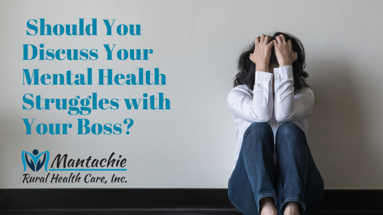 Should You Discuss Your Mental Health Struggles with Your Boss ...