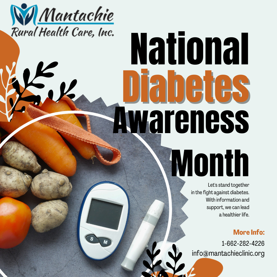National Diabetes Awareness Month - Mantachie Rural Health Care, Inc.